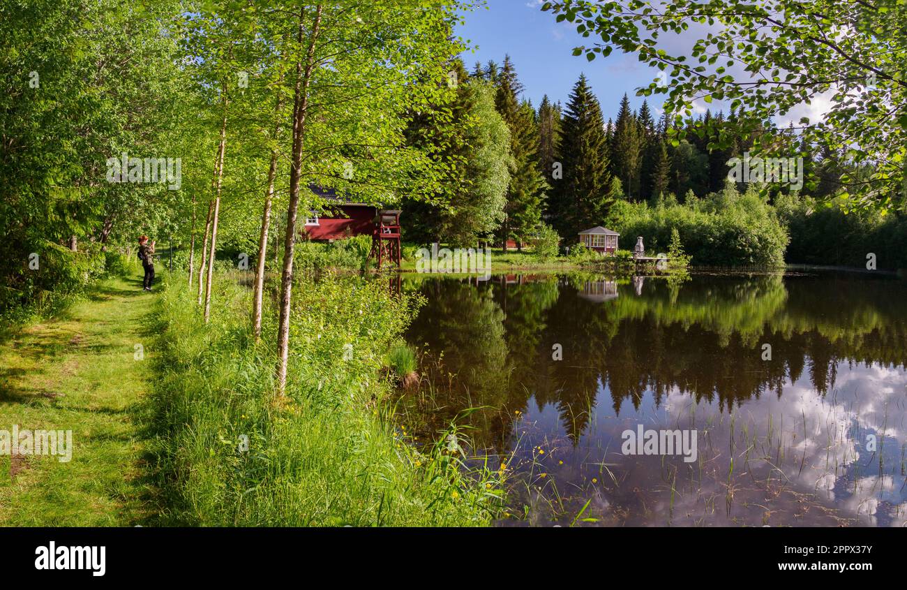 Sommarstuga hi-res stock photography and images - Alamy