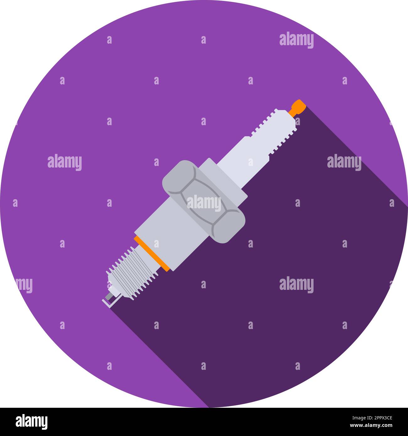 Spark Plug Icon Stock Vector Image & Art - Alamy