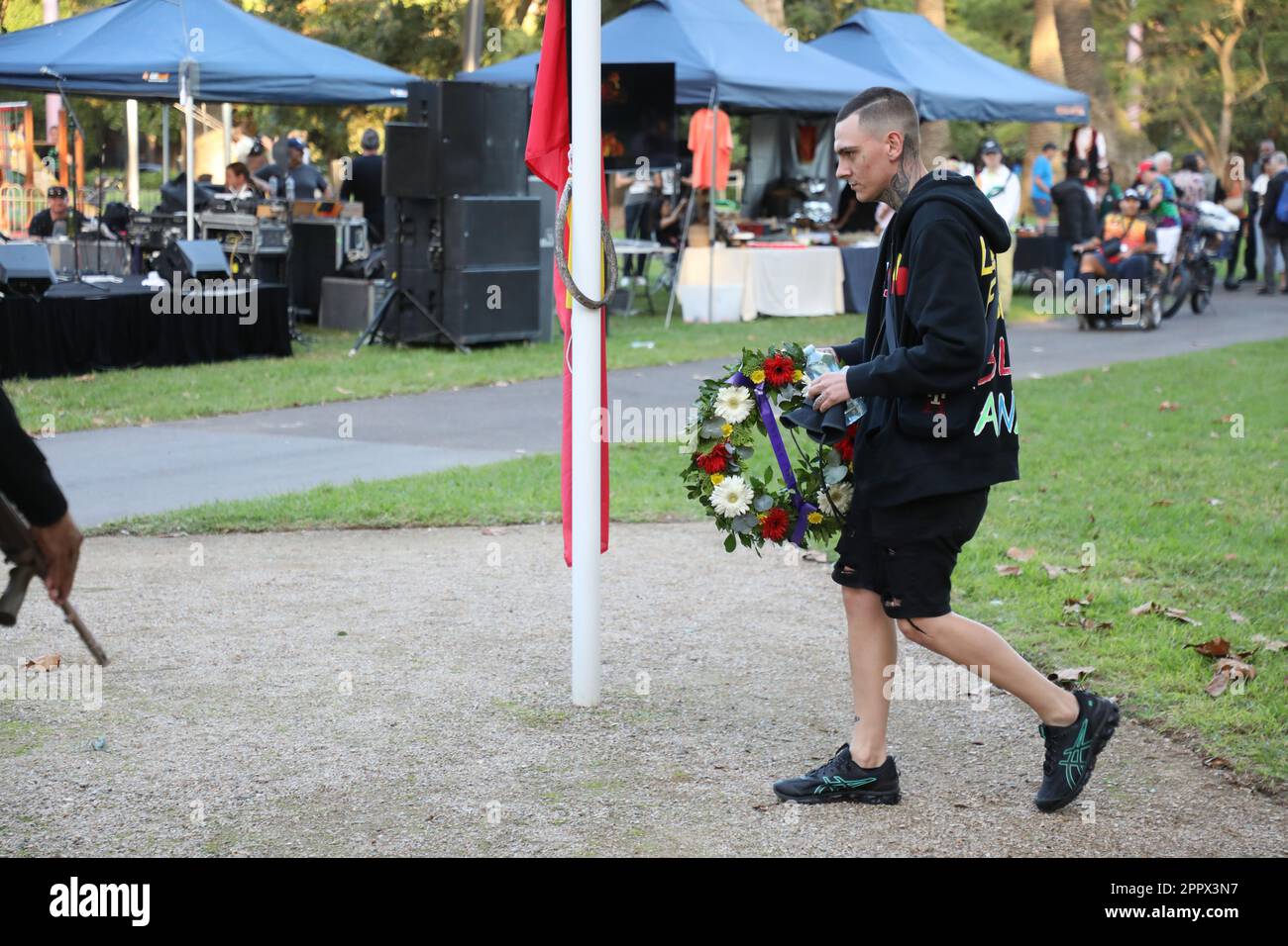 Sydney, Australia. 25th April 2023. The ANZAC Day Coloured Digger event ...