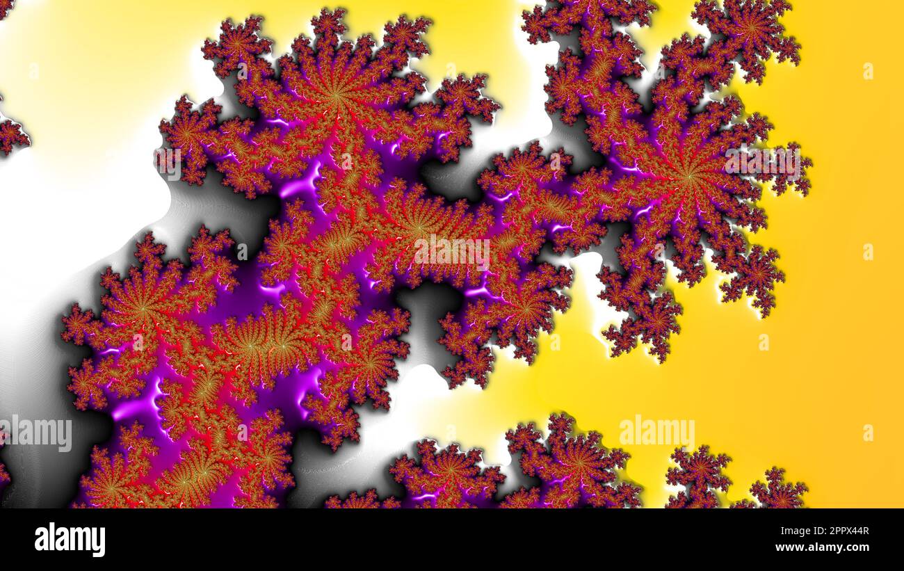 Infinite Mandelbrot Fractal Zoom Colorful Art Render Abstract Mathematic Science Art Stock Photo ...