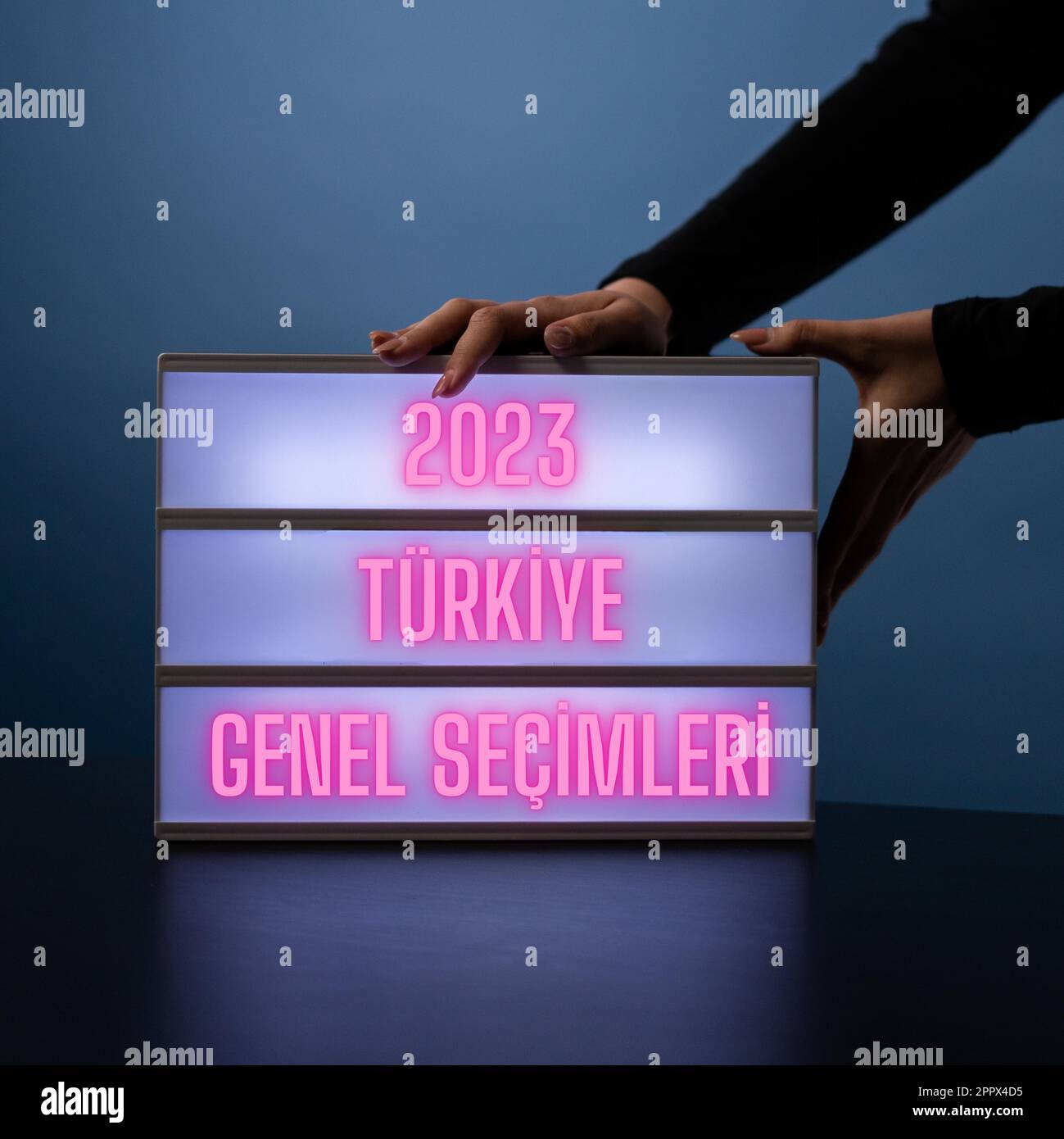 Illustration, Türkiye Seçimleri 2023 ballot box and voting. Translation ...