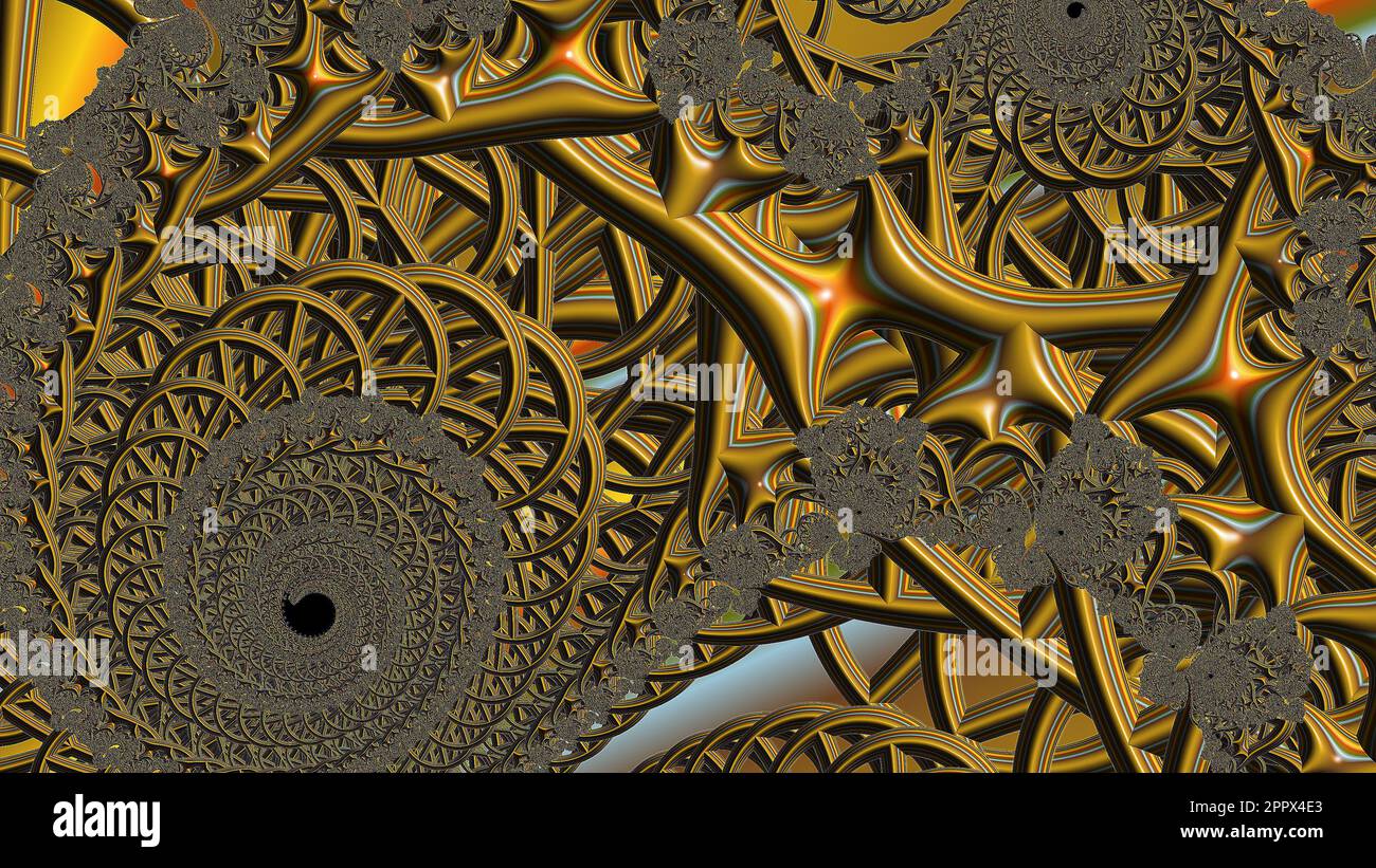 Infinite Mandelbrot Fractal Zoom Colorful Art Render Abstract ...