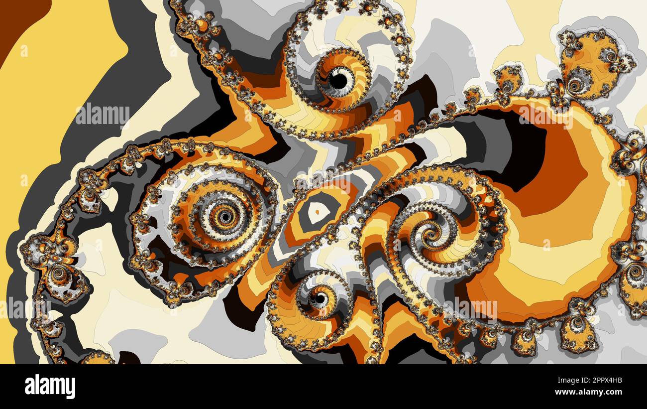 Infinite Mandelbrot Fractal Zoom Colorful Art Render Abstract ...