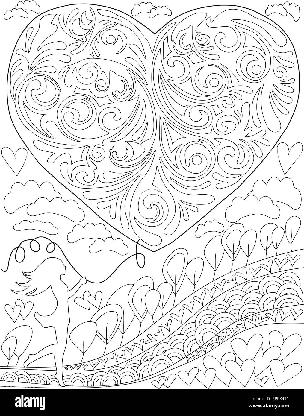 Asymmetrical unequal shaped form format of colourful thing object ...