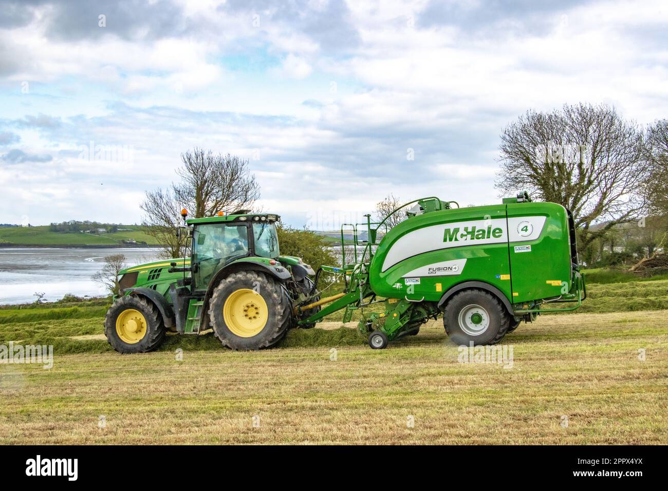 Mchale fusion 4 baler hi-res stock photography and images - Alamy