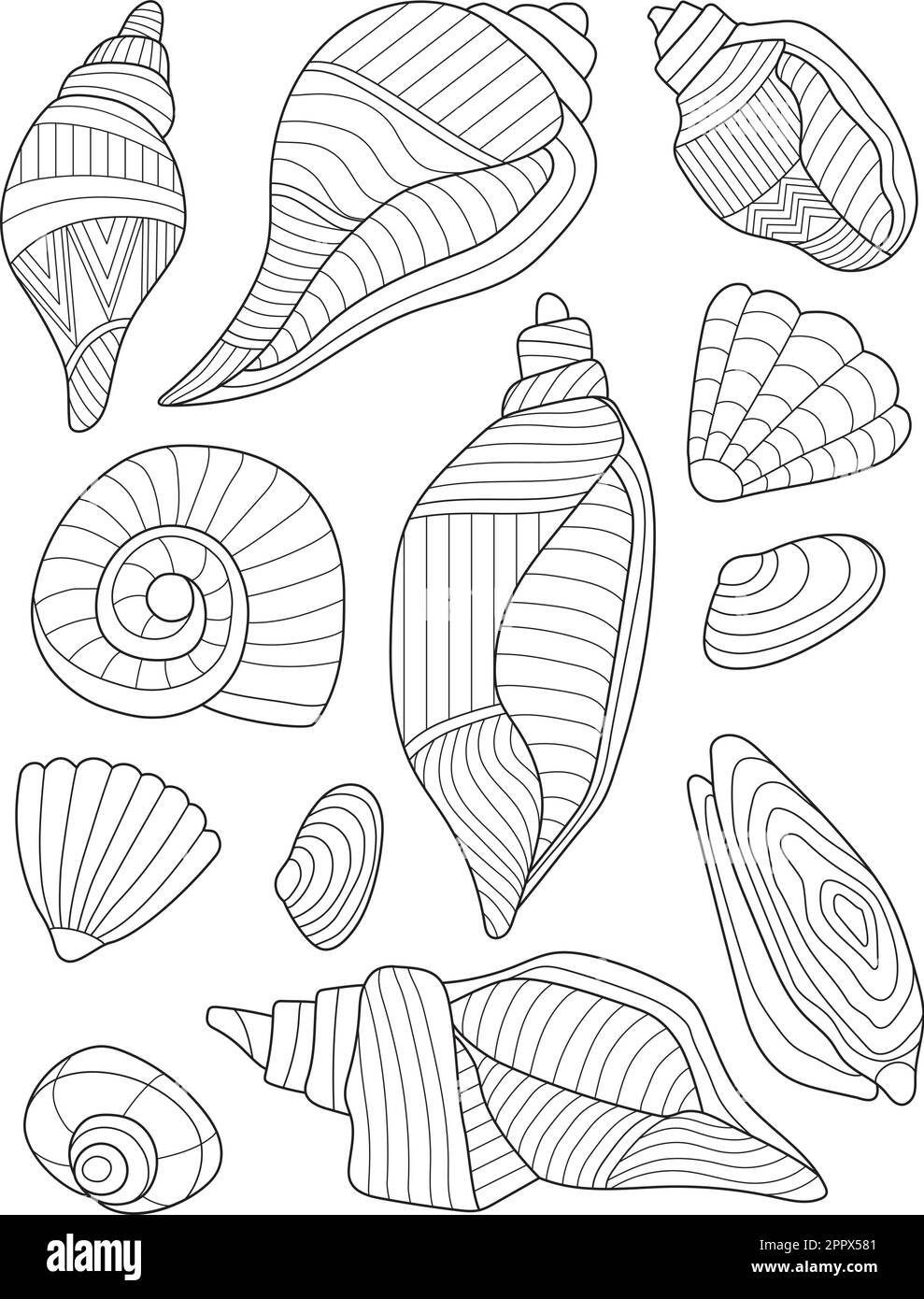 Asymmetrical unequal shaped form format of colourful thing object ...