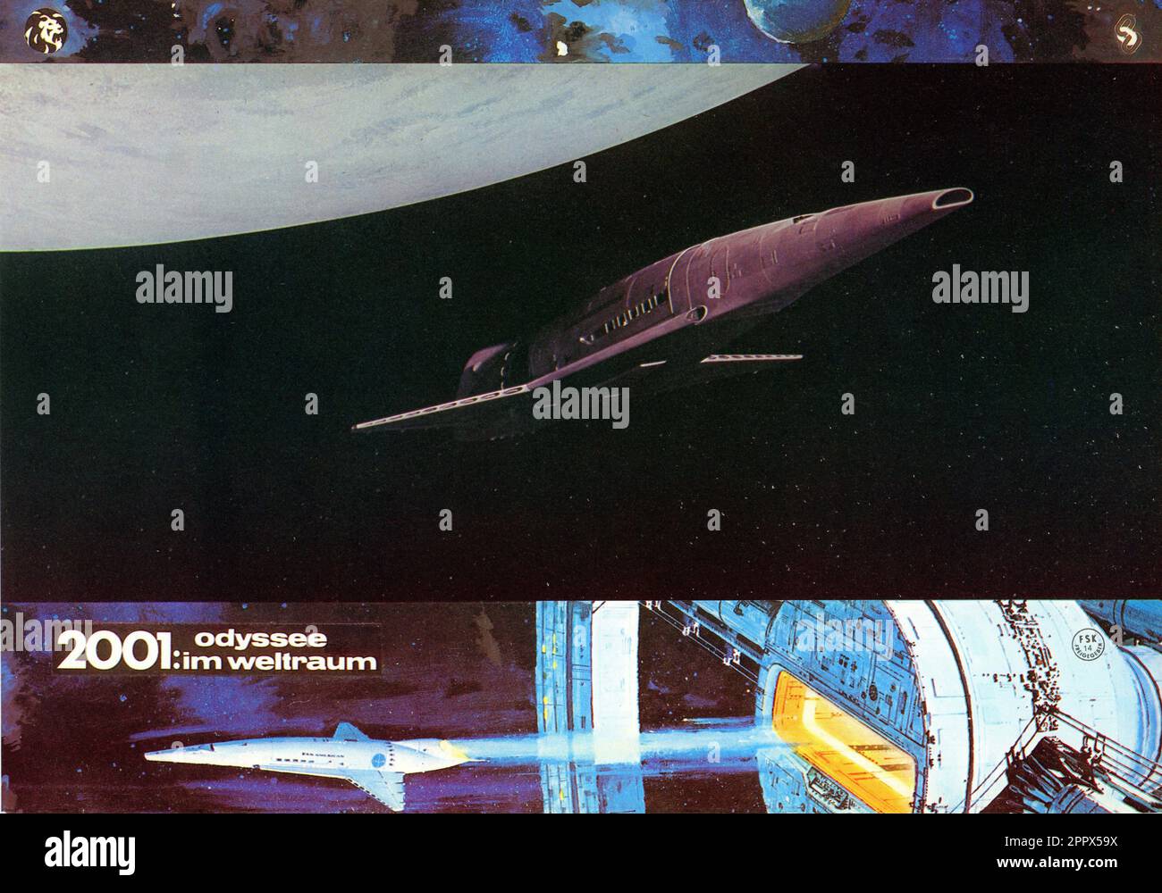 Pan Am Orion Space Clipper in 2001 : A SPACE ODYSSEY / ODYSSEE IM ...