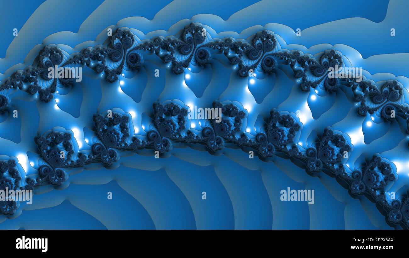 Infinite Mandelbrot Fractal Zoom Colorful Art Render Abstract ...