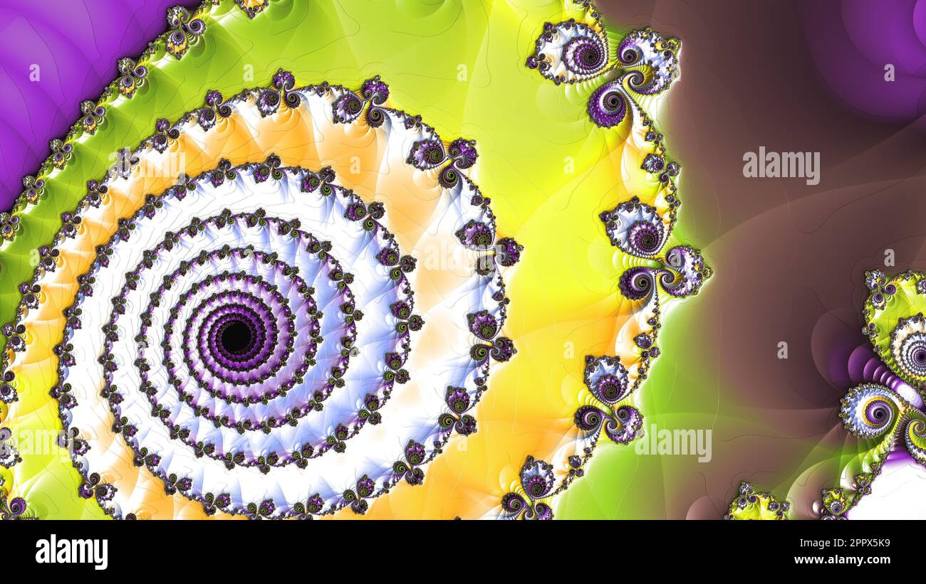 Infinite Mandelbrot Fractal Zoom Colorful Art Render Abstract ...