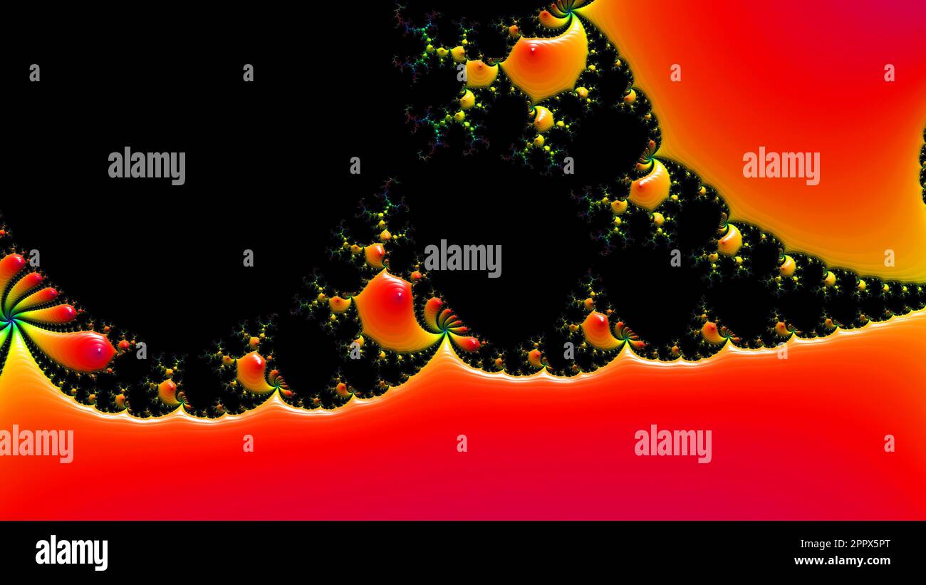 Infinite Mandelbrot Fractal Zoom Colorful Art Render Abstract ...