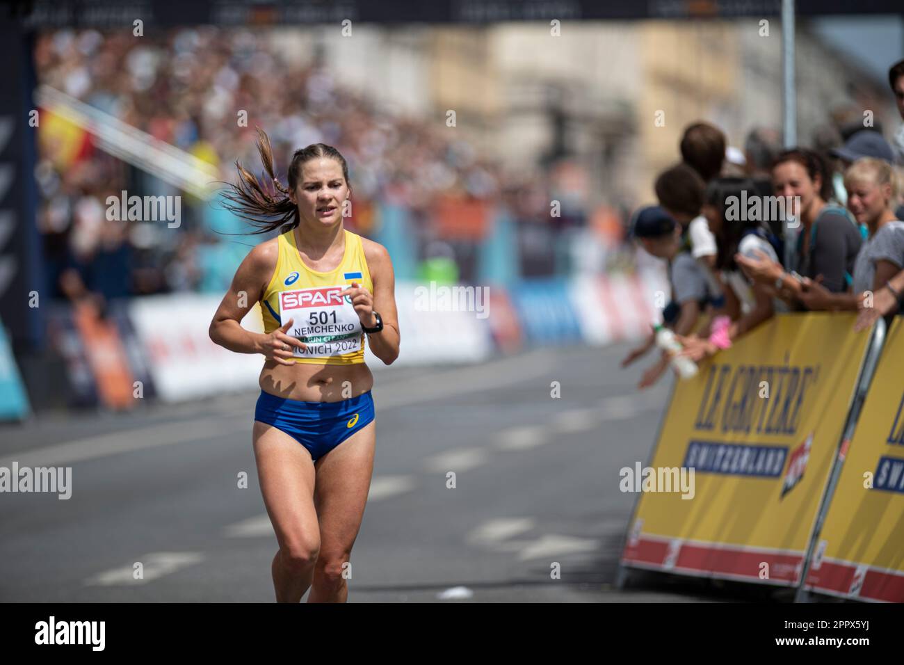 Maryna NEMCHENKO participating in the Marathon of the European ...
