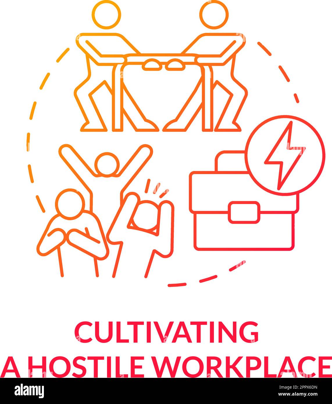 Workplace bullying icon hi-res stock photography and images - Alamy