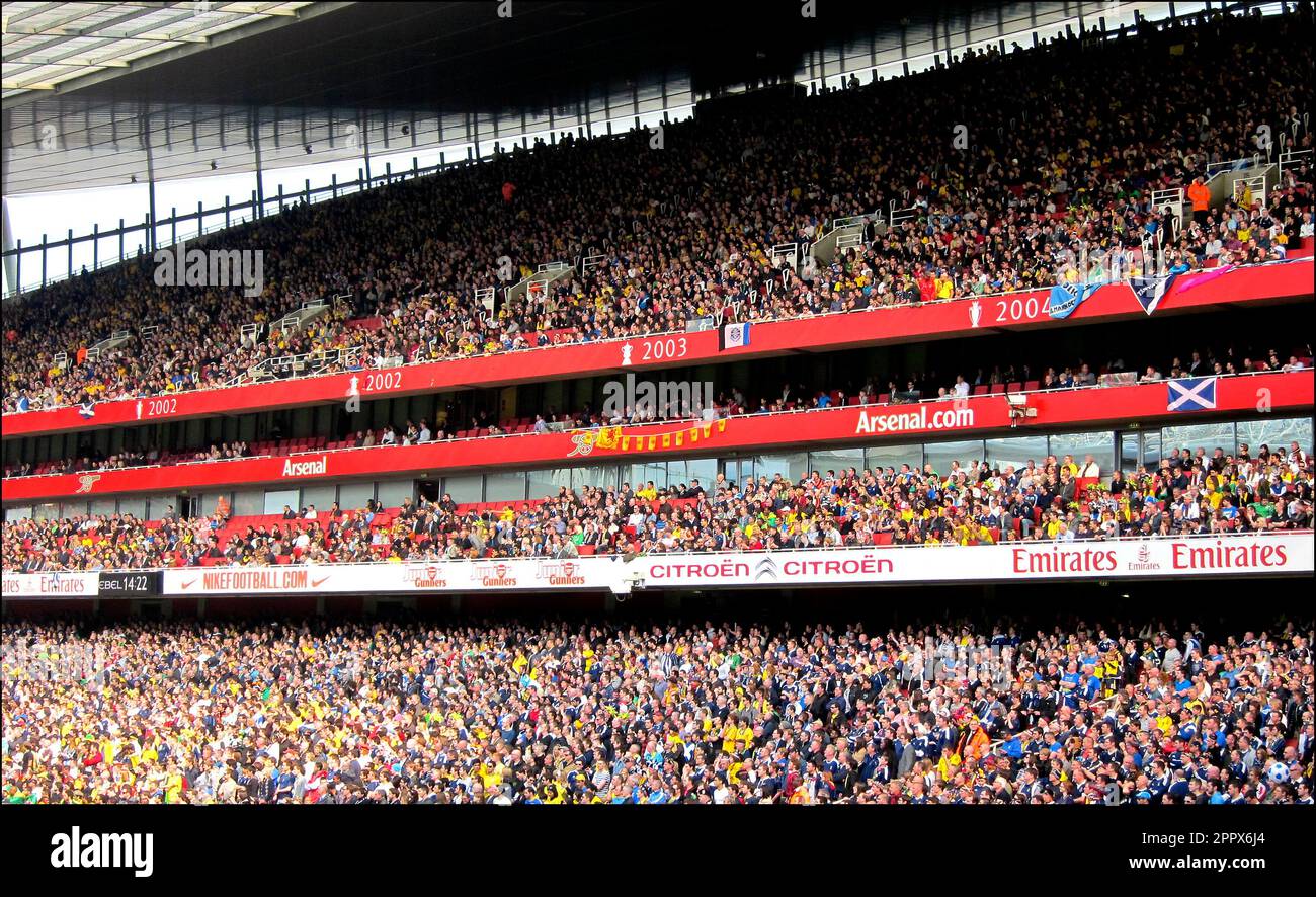 Emirates Stadium, Arsenal F.C., London Stock Photo - Alamy