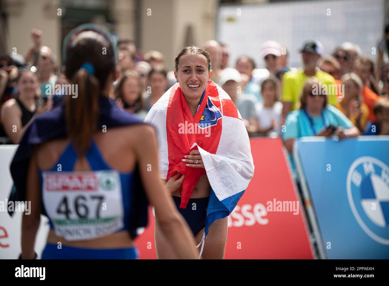Matea Parlov Koštro participating in the Marathon of the European ...