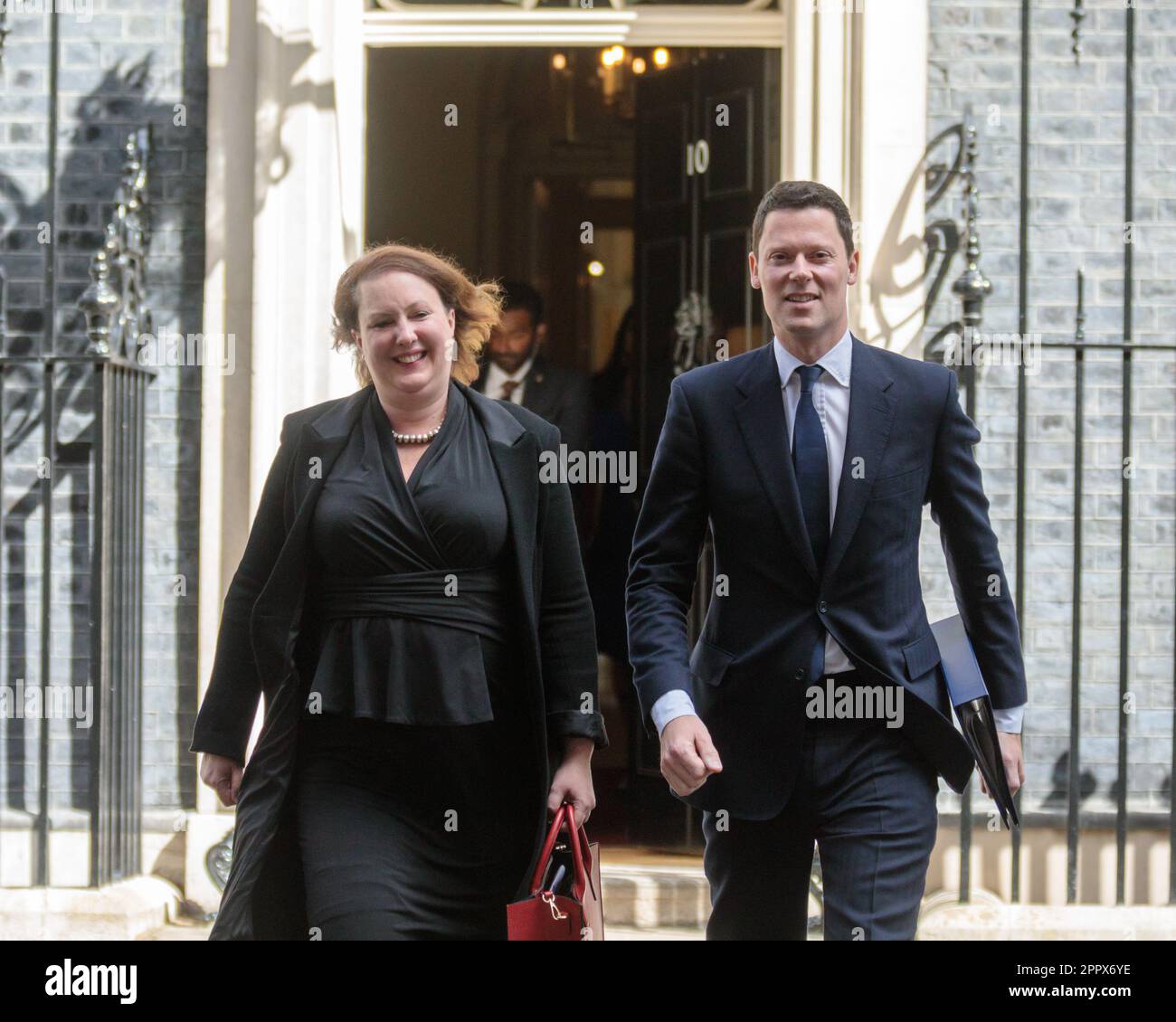 Downing Street, London, UK. 25th April 2023. Victoria Prentis MP ...