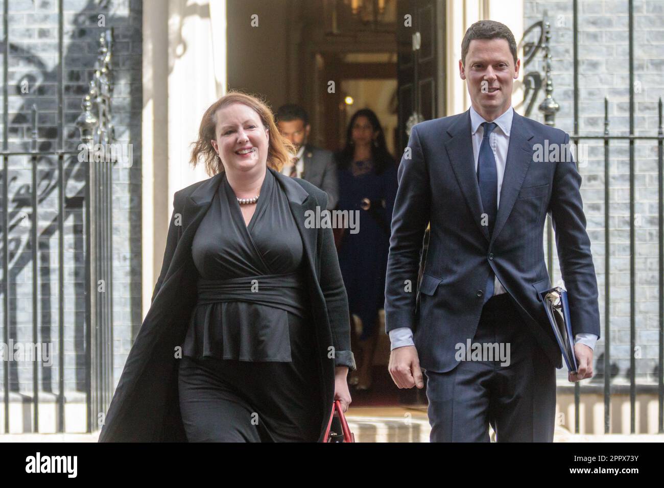 Downing Street, London, UK. 25th April 2023. Victoria Prentis MP ...