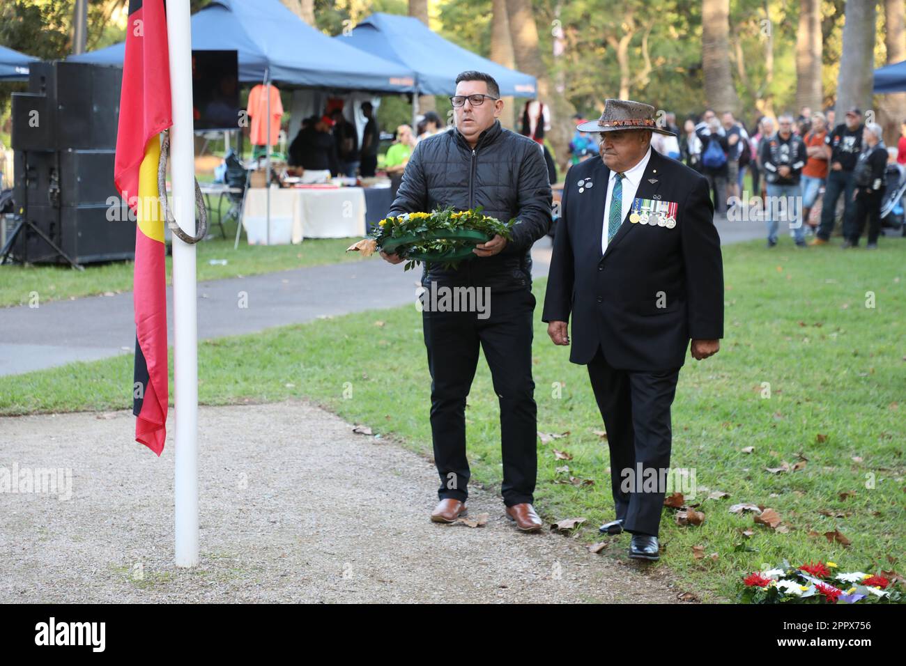 Sydney, Australia. 25th April 2023. The ANZAC Day Coloured Digger event ...