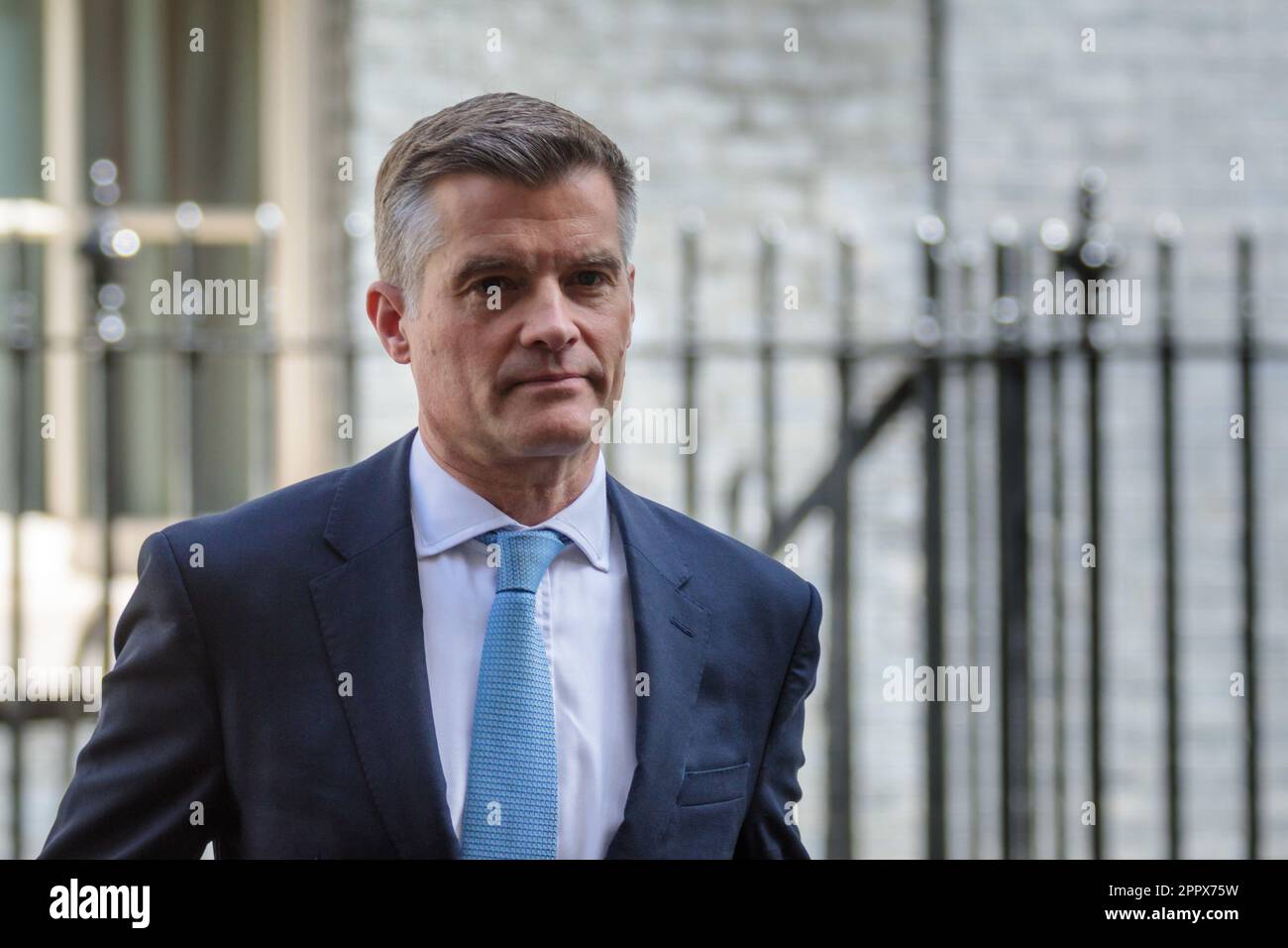 Downing Street, London, UK. 25th April 2023. Mark Harper MP, Secretary ...