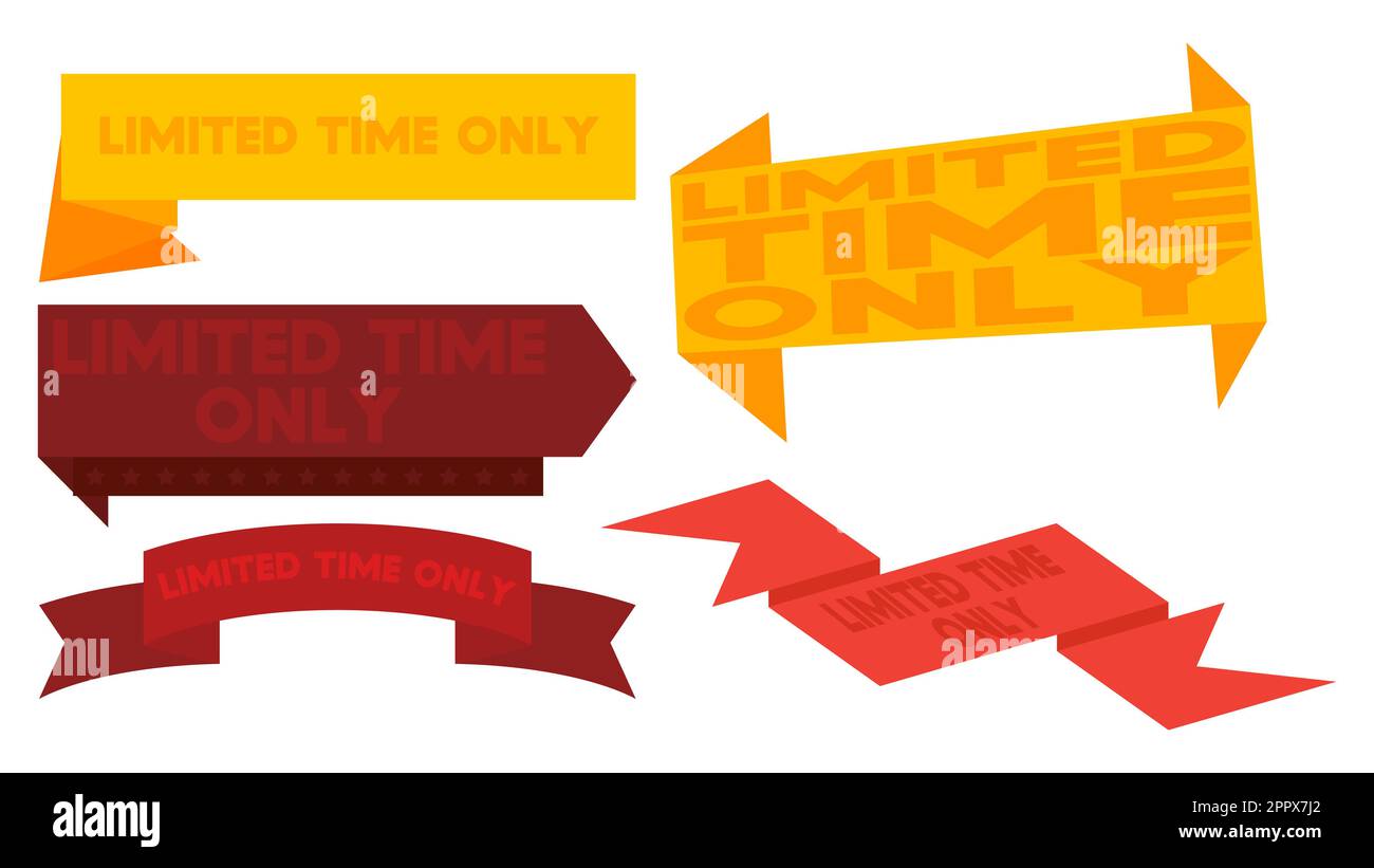 Limited time only hi-res stock photography and images - Alamy