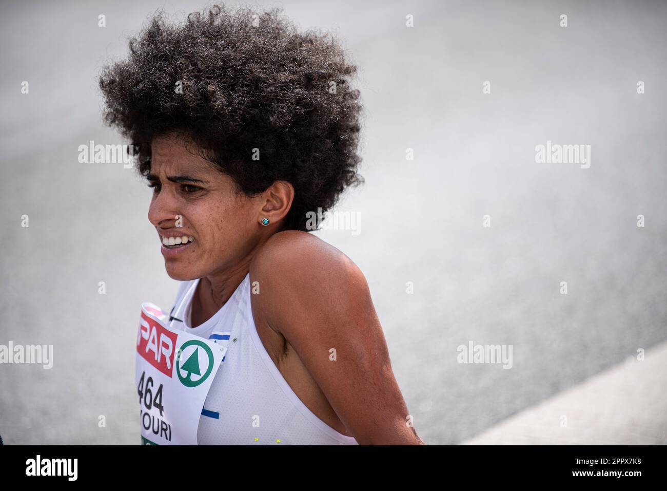 Maor Tiyouri participating in the Marathon of the European Athletics ...