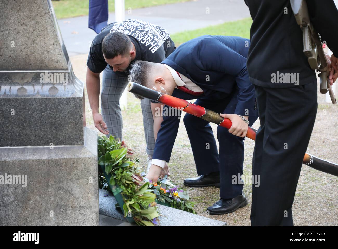 Sydney, Australia. 25th April 2023. The ANZAC Day Coloured Digger event ...