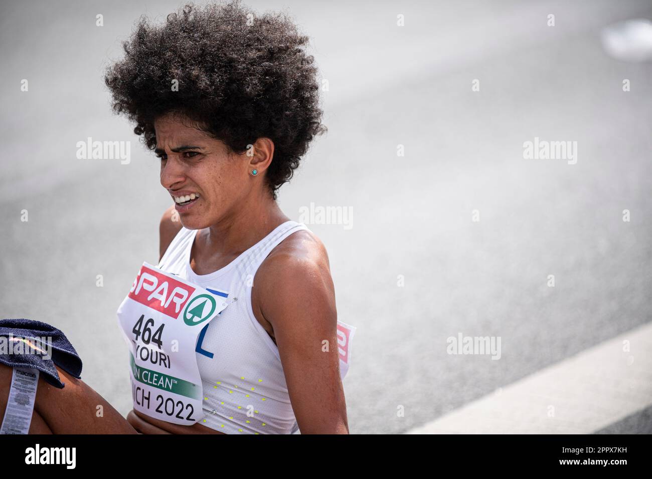 Maor Tiyouri participating in the Marathon of the European Athletics ...