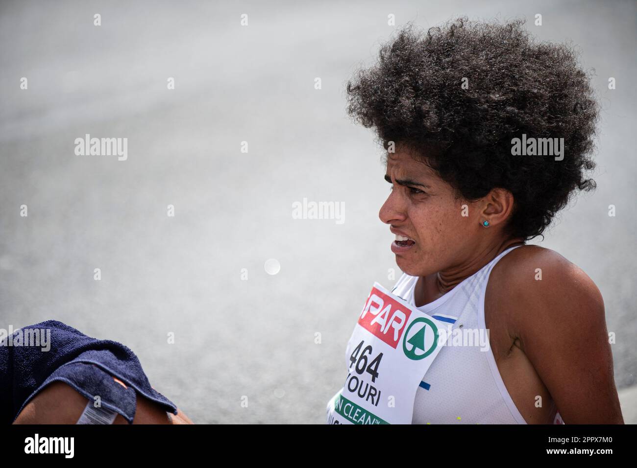 Maor Tiyouri participating in the Marathon of the European Athletics ...
