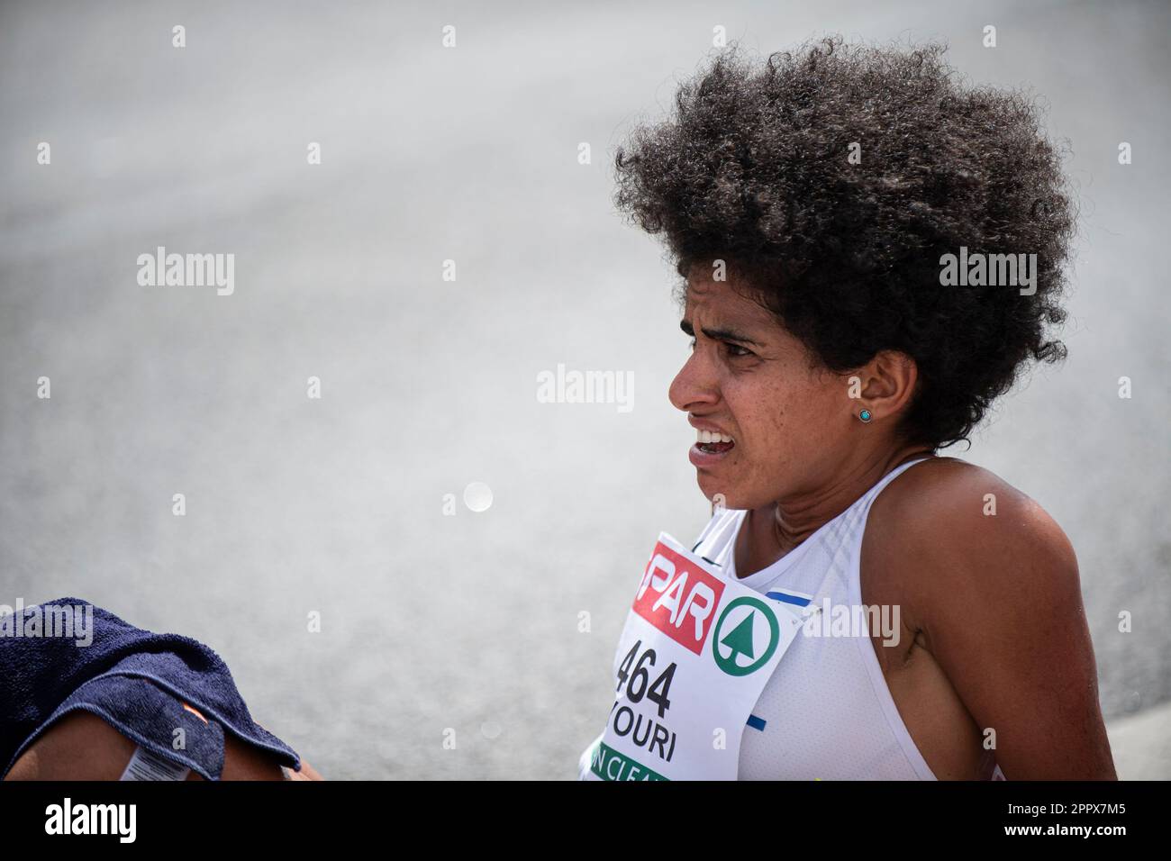 Maor Tiyouri participating in the Marathon of the European Athletics ...