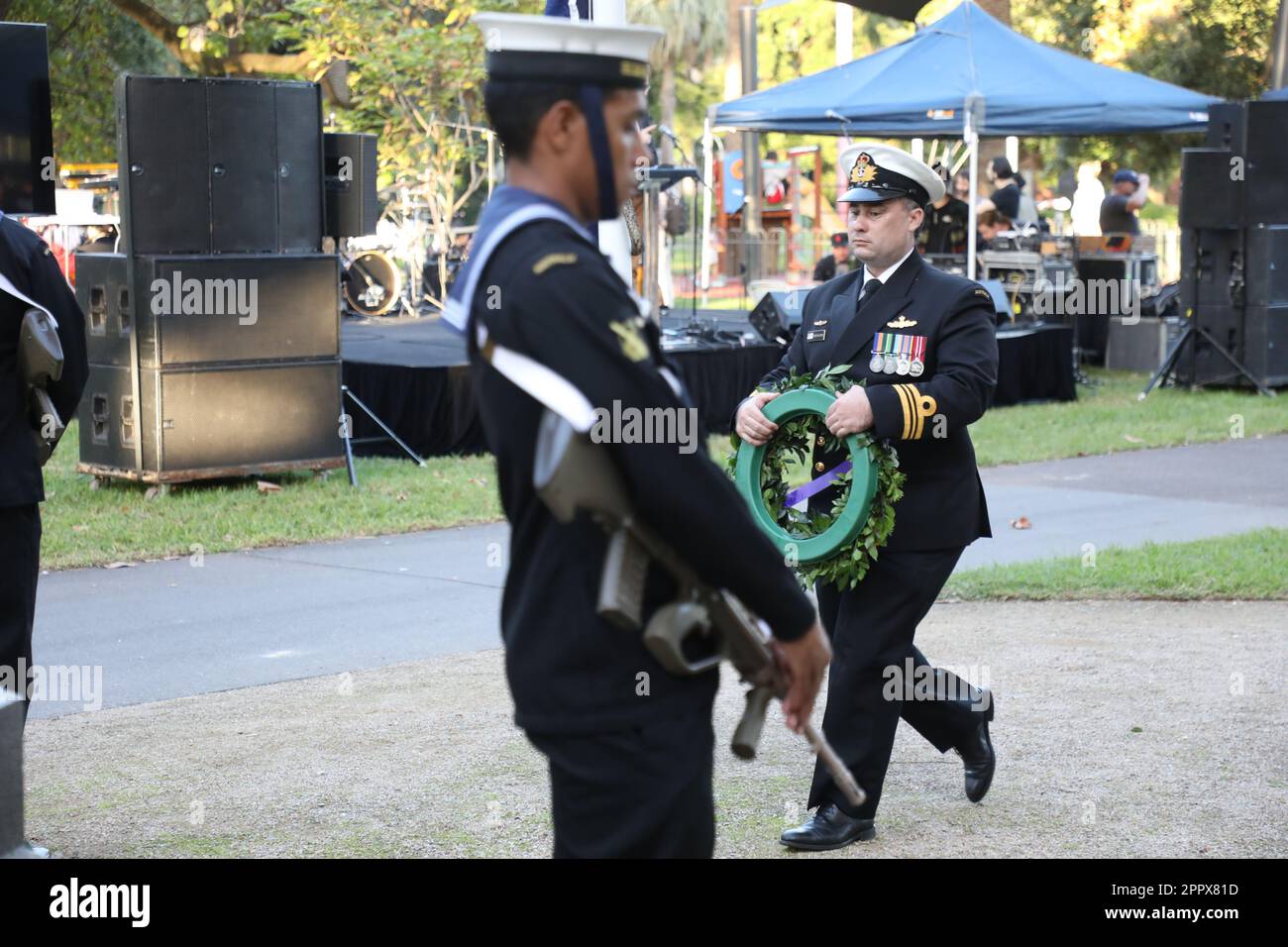 Sydney, Australia. 25th April 2023. The ANZAC Day Coloured Digger event ...