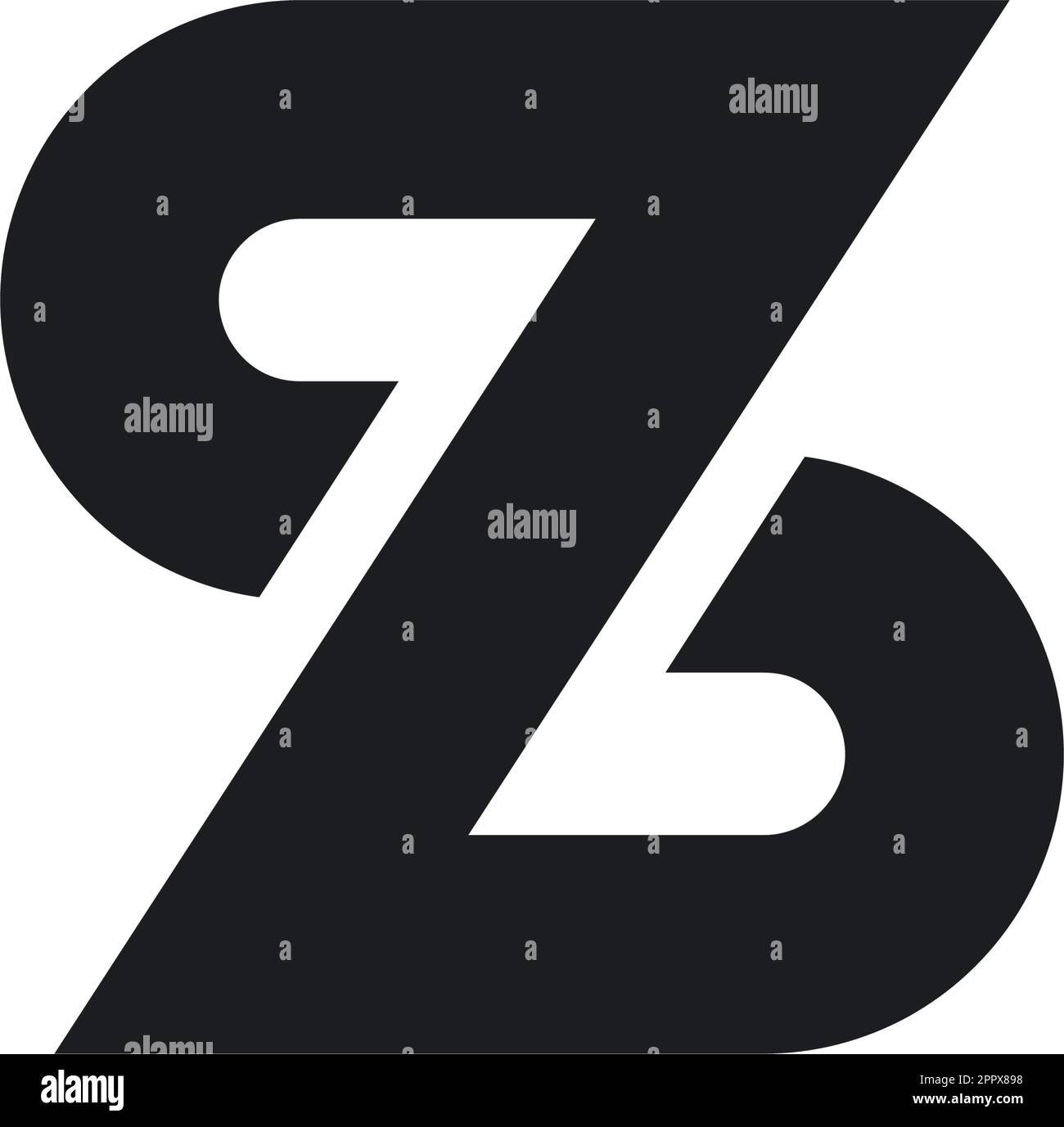 Z letter Infinity icon vector illustration concept design Stock Vector ...