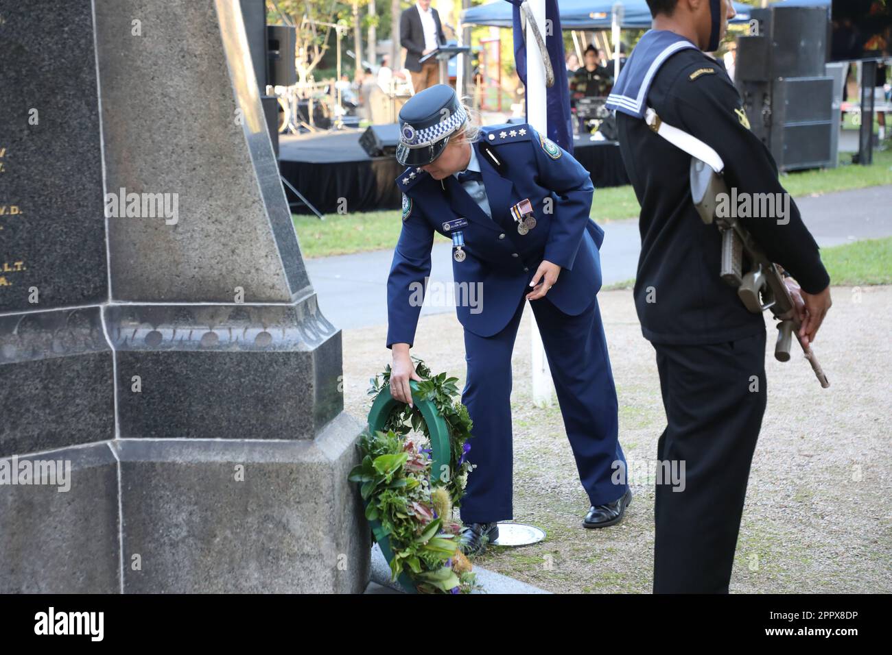 Sydney, Australia. 25th April 2023. The ANZAC Day Coloured Digger event ...