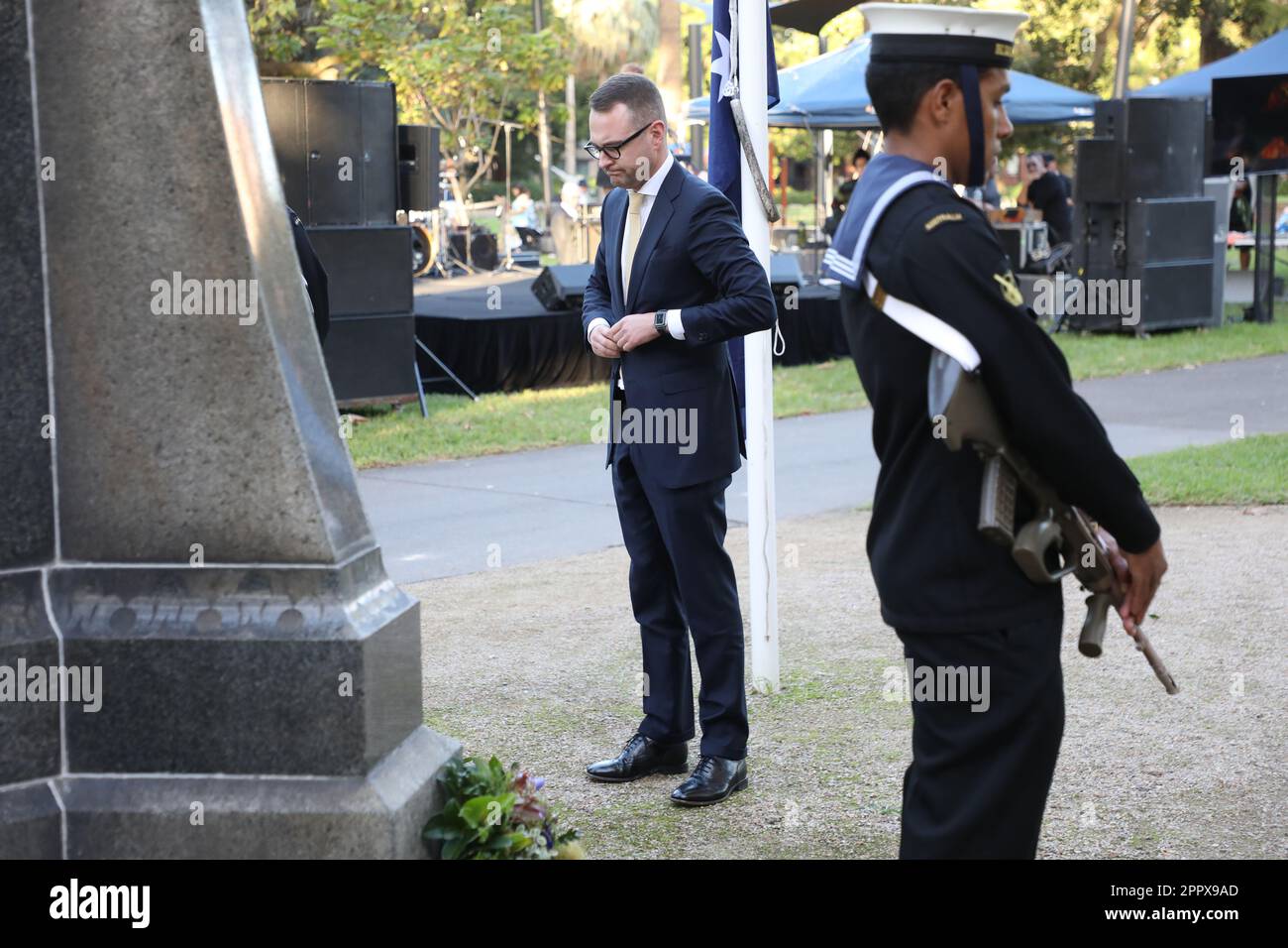 Sydney, Australia. 25th April 2023. The ANZAC Day Coloured Digger event ...