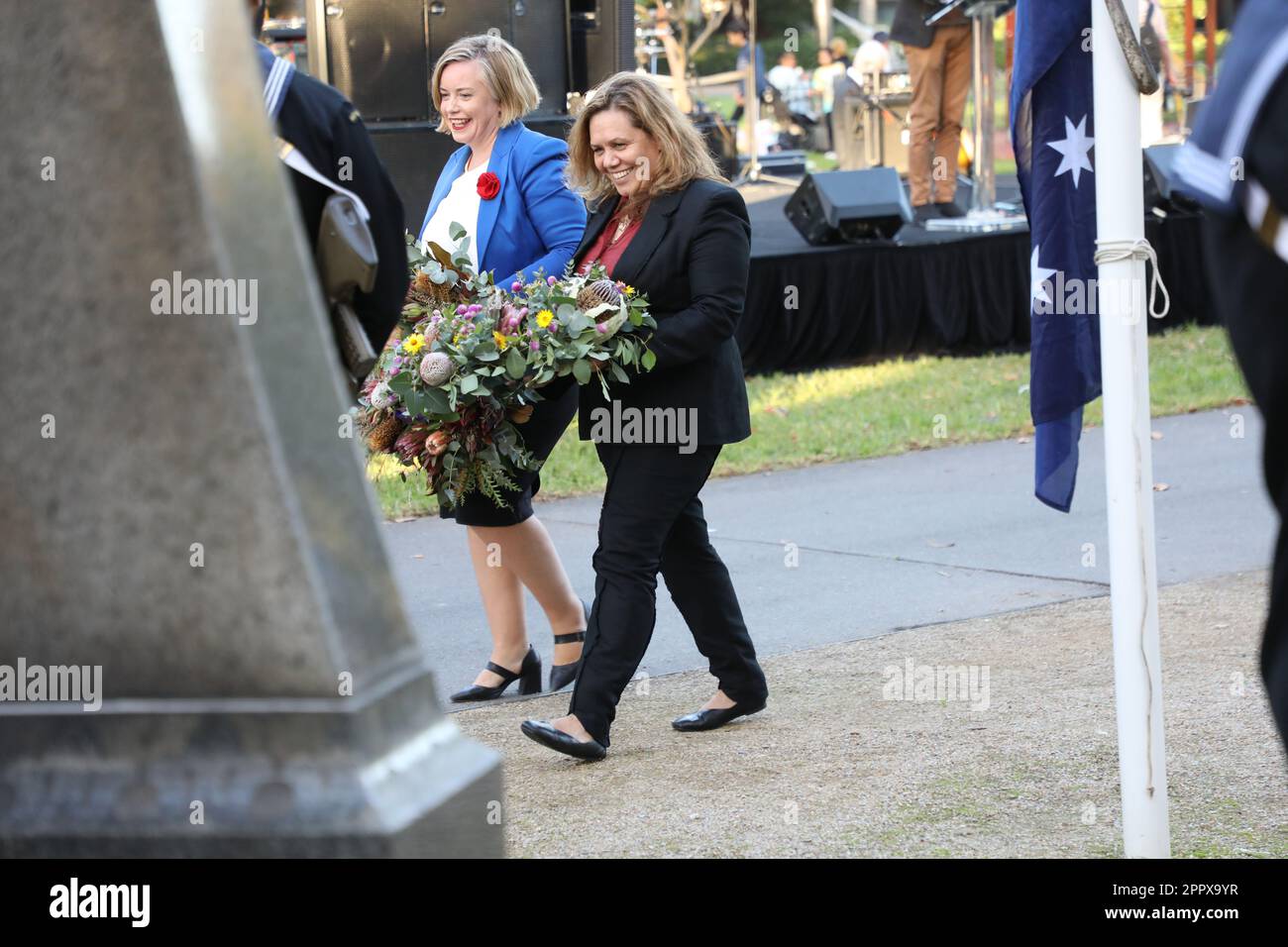 Sydney, Australia. 25th April 2023. The ANZAC Day Coloured Digger event ...