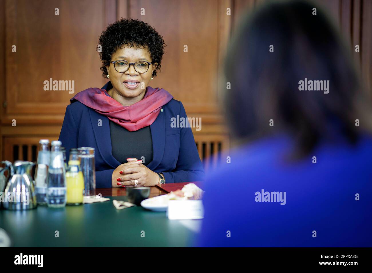 Berlin, Deutschland. 25th Apr, 2023. (RL) Annalena Baerbock, Federal ...
