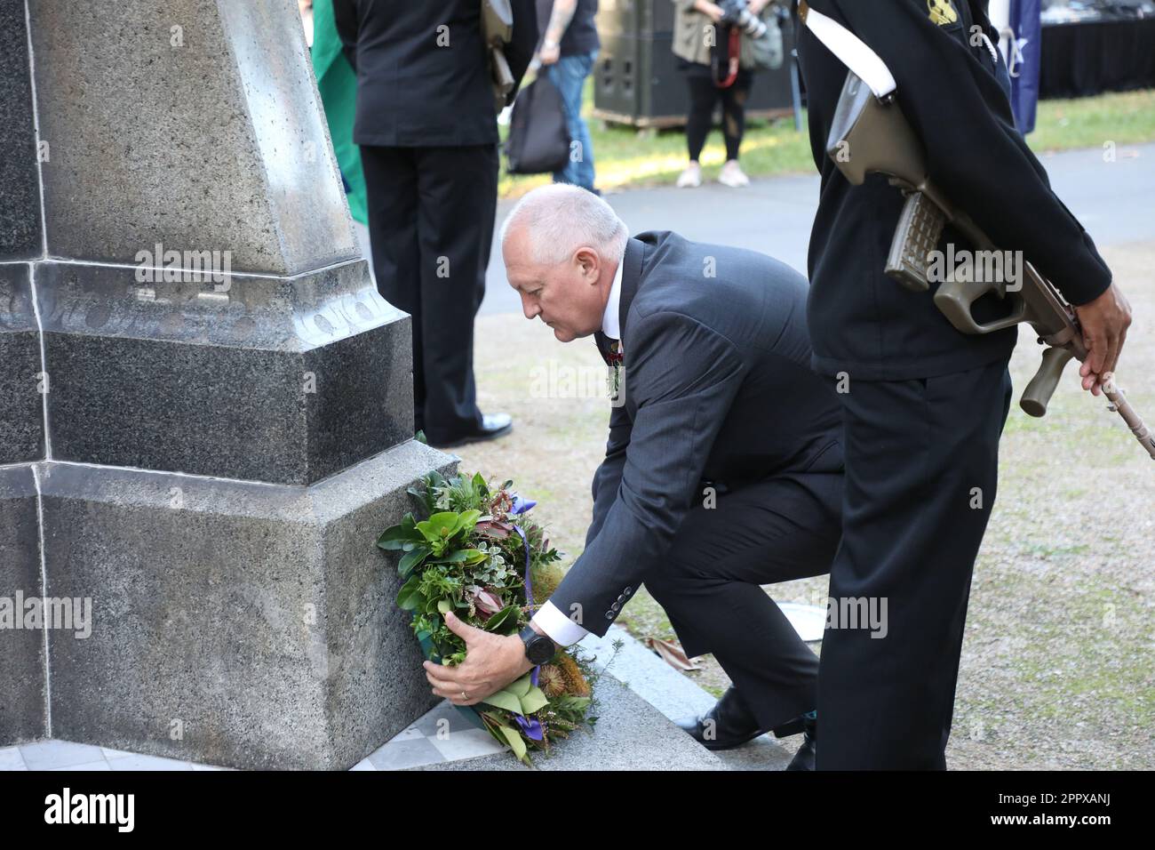 Sydney, Australia. 25th April 2023. The ANZAC Day Coloured Digger event ...