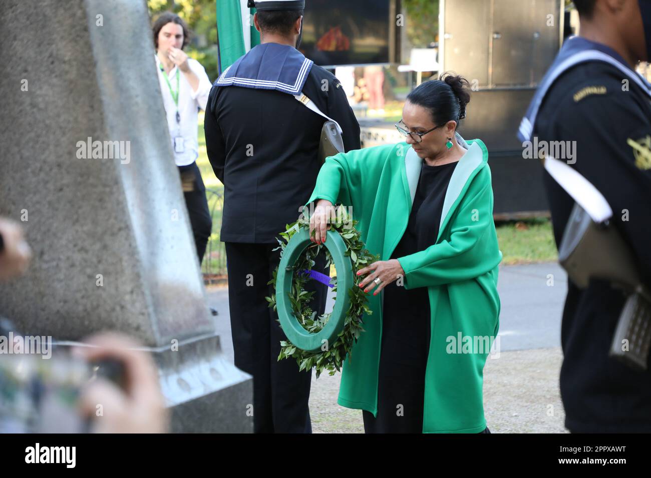 Sydney, Australia. 25th April 2023. The ANZAC Day Coloured Digger event ...