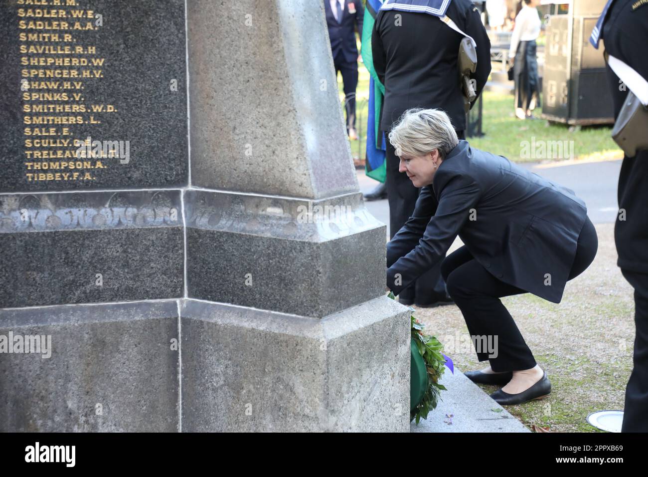 Sydney, Australia. 25th April 2023. The ANZAC Day Coloured Digger event ...