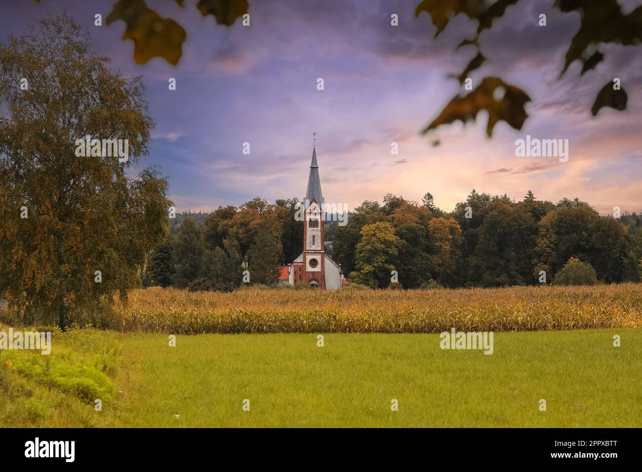 The Krimulda Lutheran church is seen as one of the oldest in Latvia. It ...