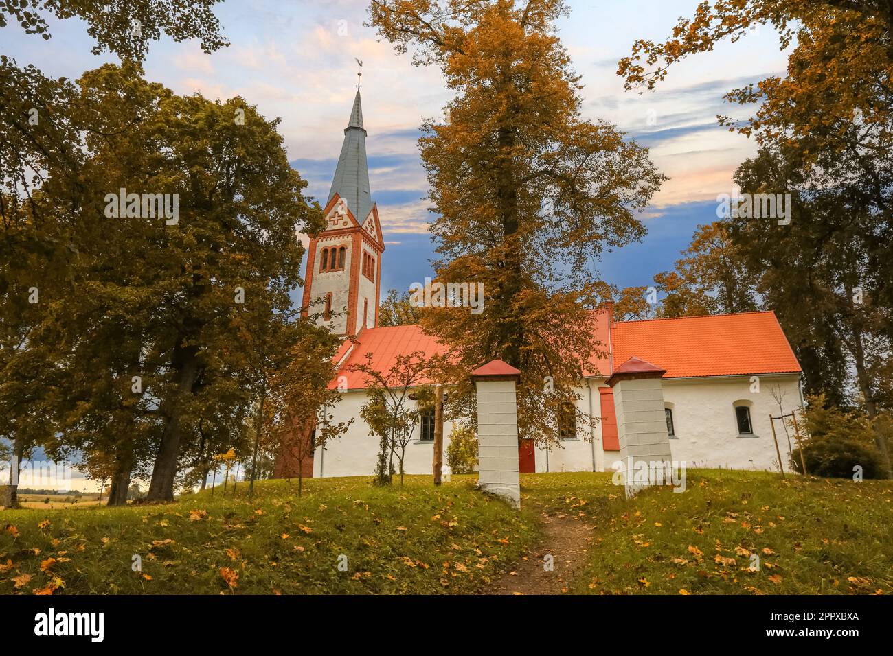 The Krimulda Lutheran church is seen as one of the oldest in Latvia. It ...