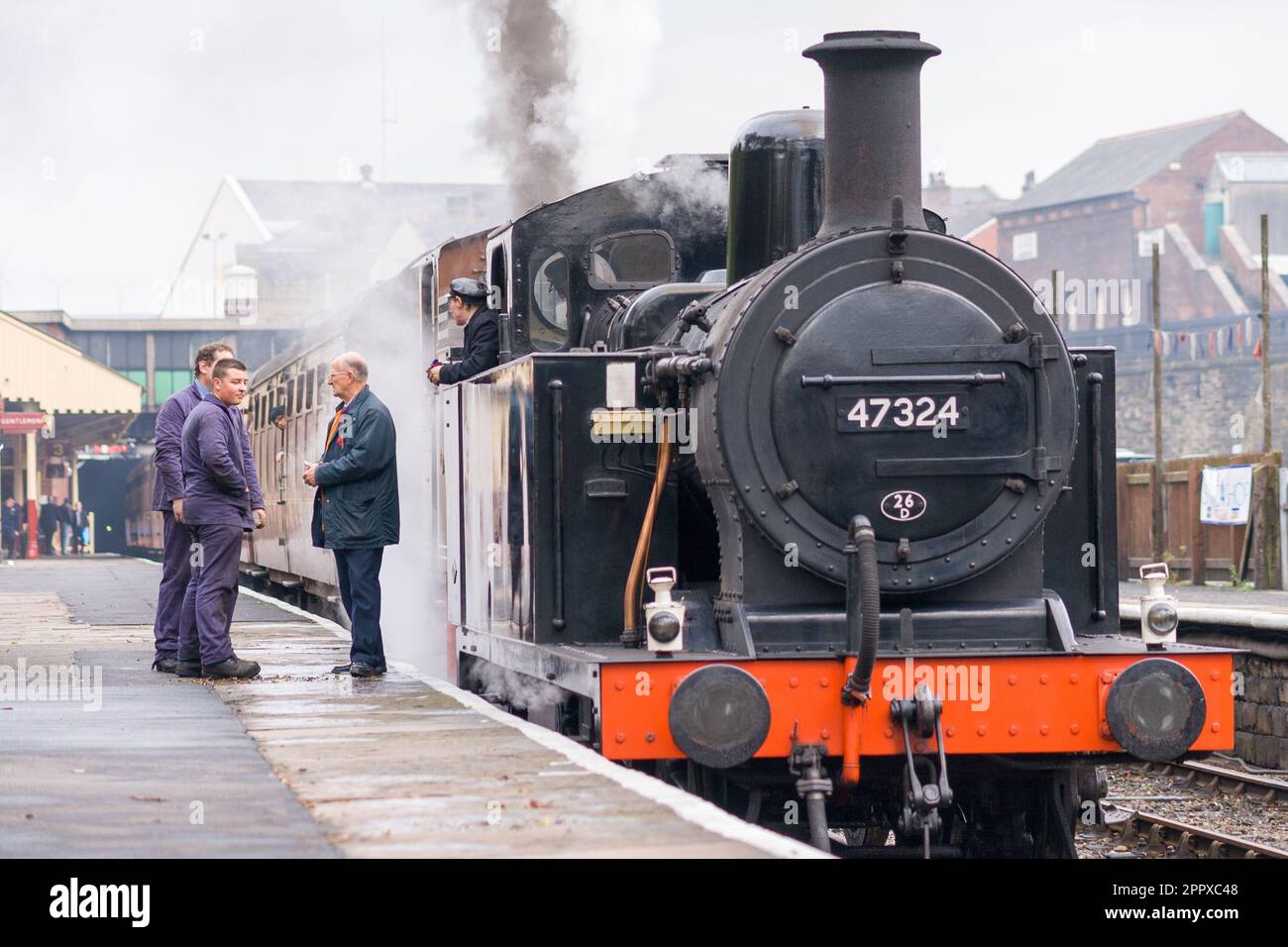 A steam railway gala on the East Lancashire Railway (ELR Stock Photo ...
