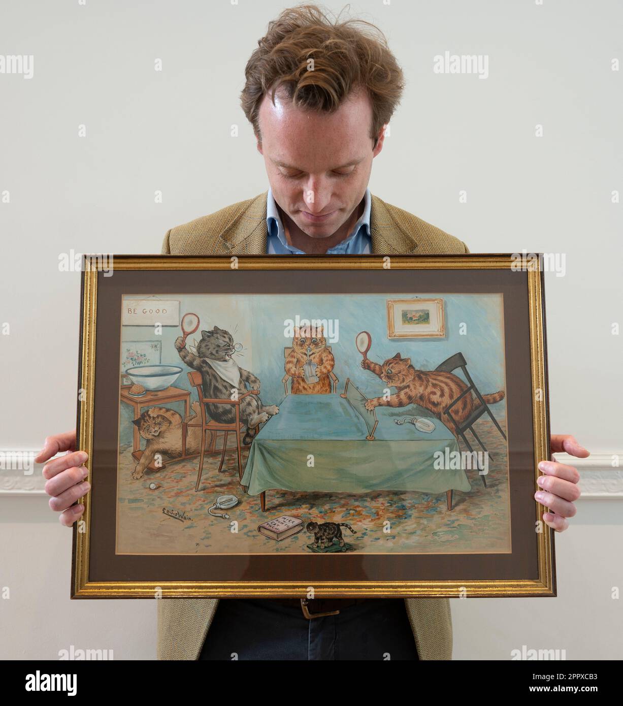 Louis wain hi-res stock photography and images - Alamy