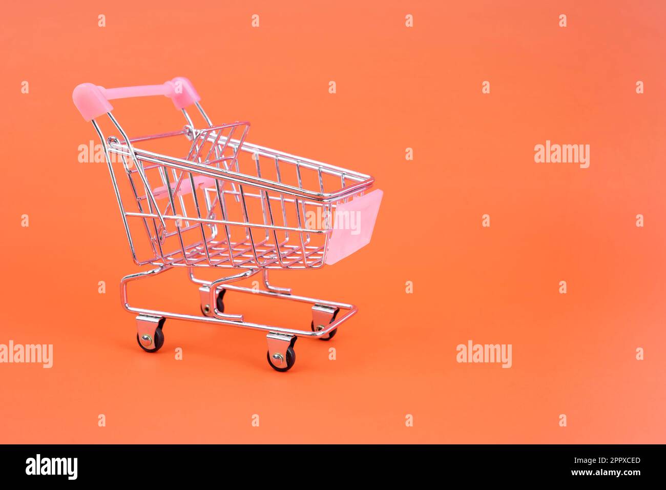 Small supermarket grocery push cart for shopping toy with wheels ...