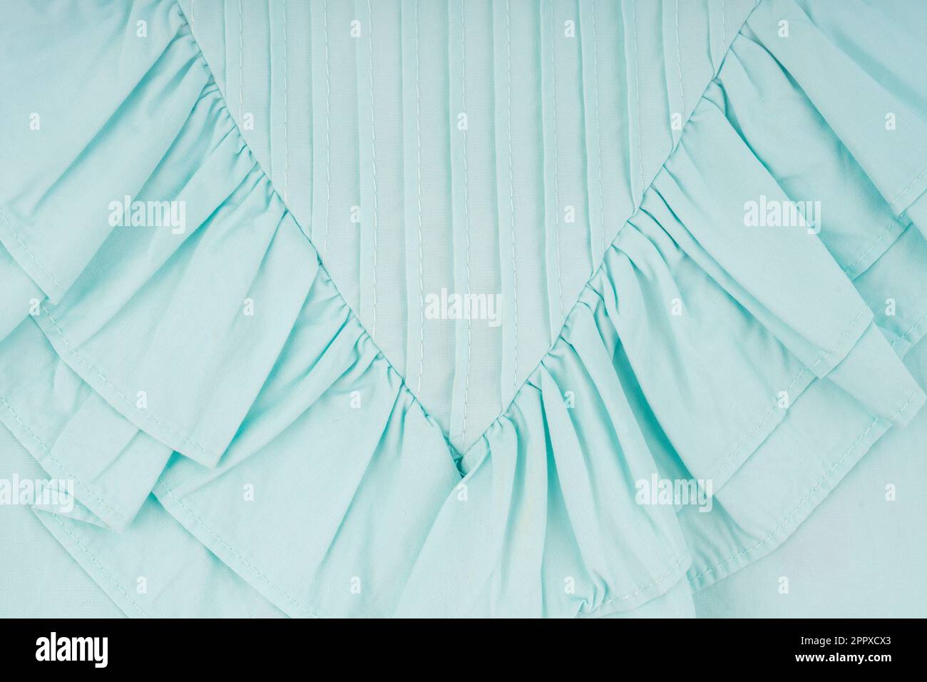 Turquoise colored canvas fabric texture Stock Photo - Alamy