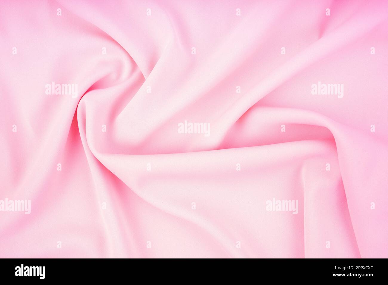 Pink color cloth waves background texture Stock Photo - Alamy