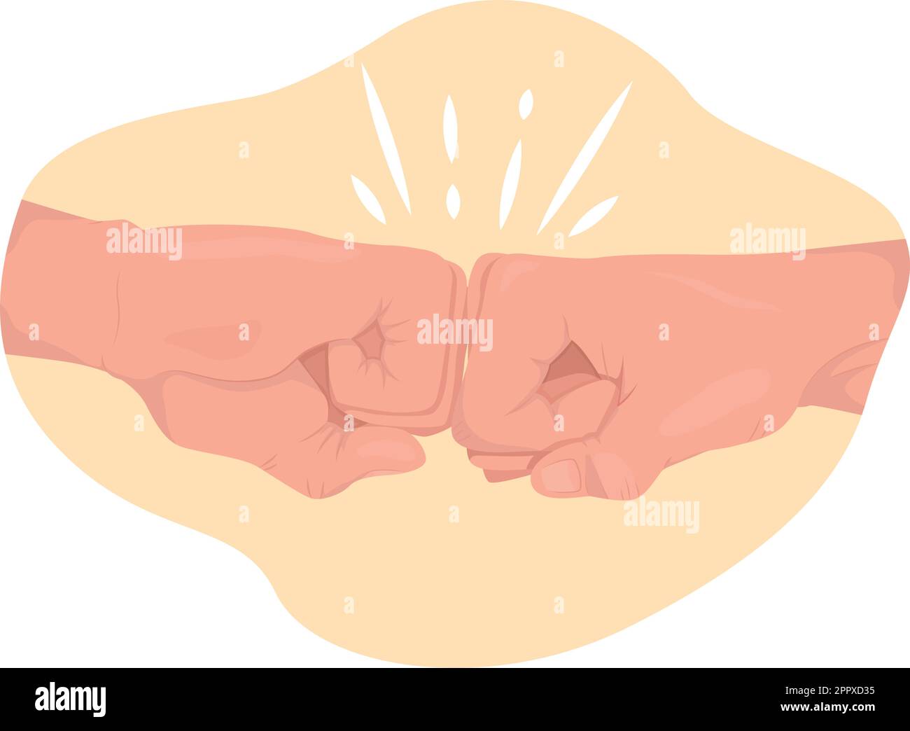 Fist clash greeting hi-res stock photography and images - Alamy