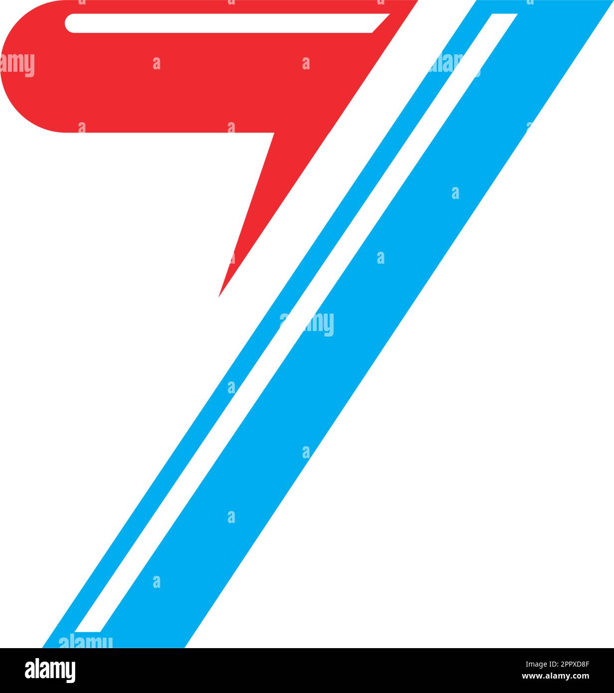 number seven icon vector illustration design Stock Vector Image & Art ...