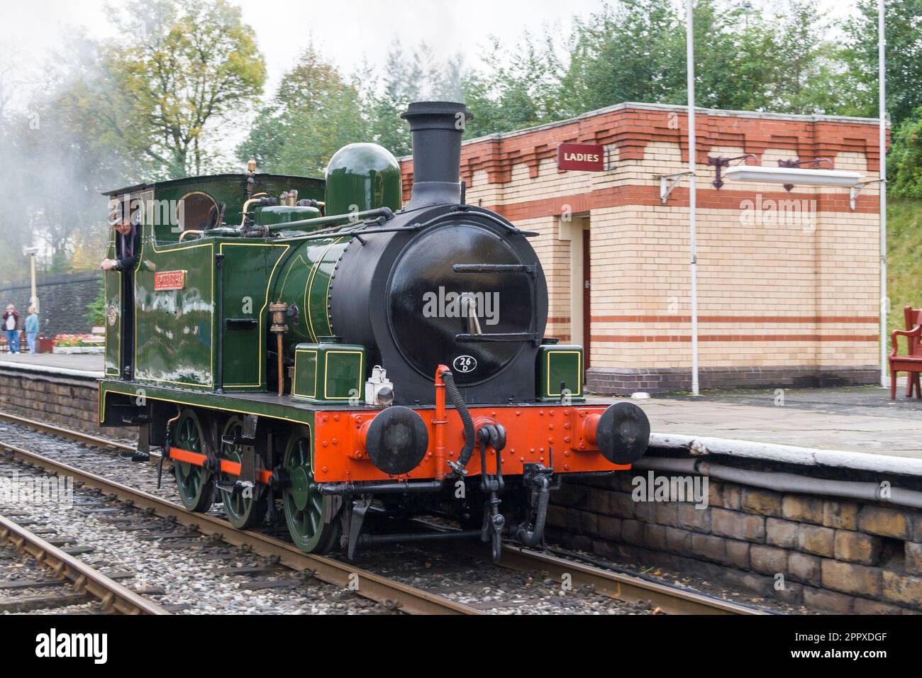A steam railway gala on the East Lancashire Railway (ELR Stock Photo ...