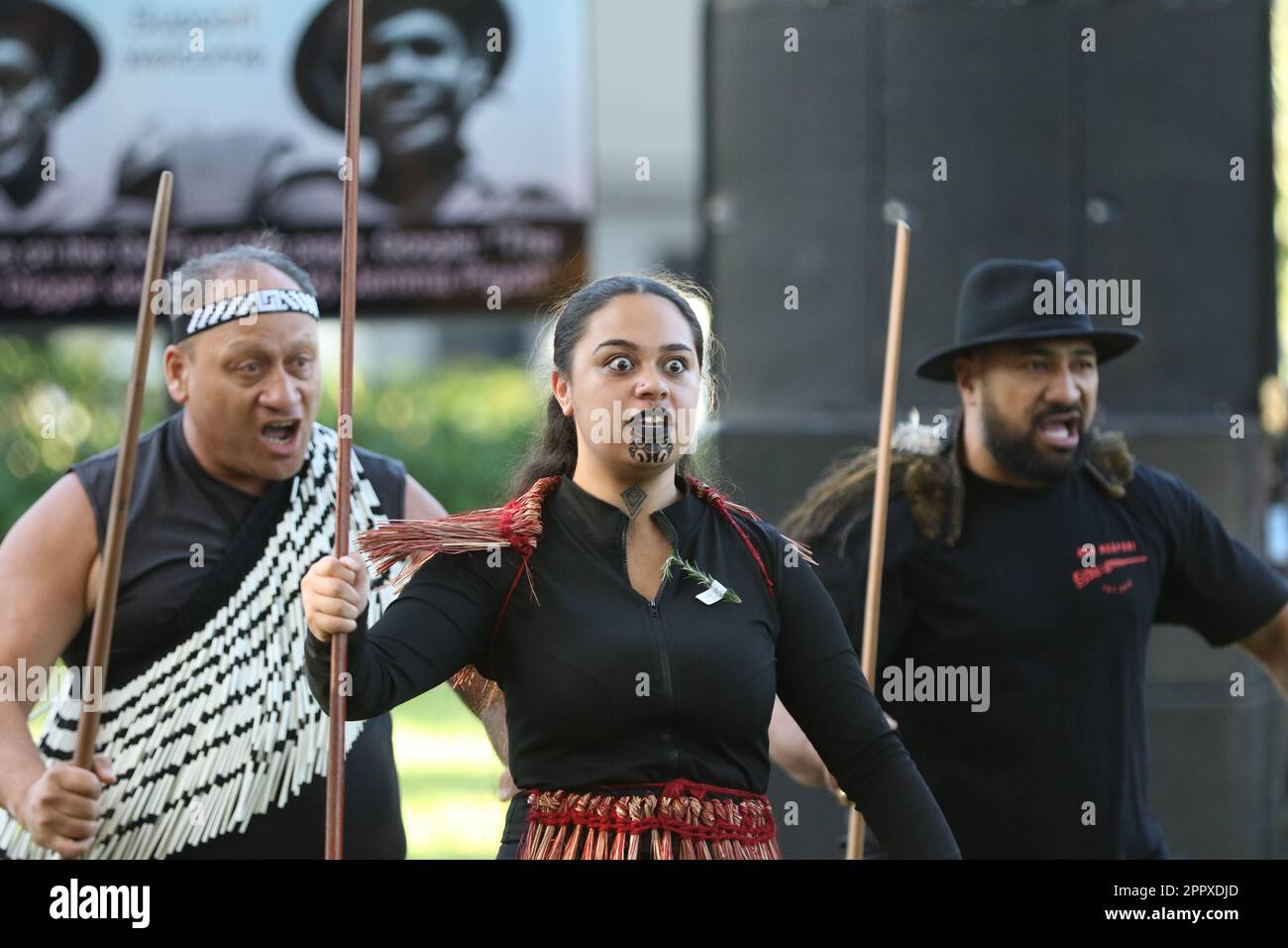 Sydney, Australia. 25th April 2023. The ANZAC Day Coloured Digger event ...