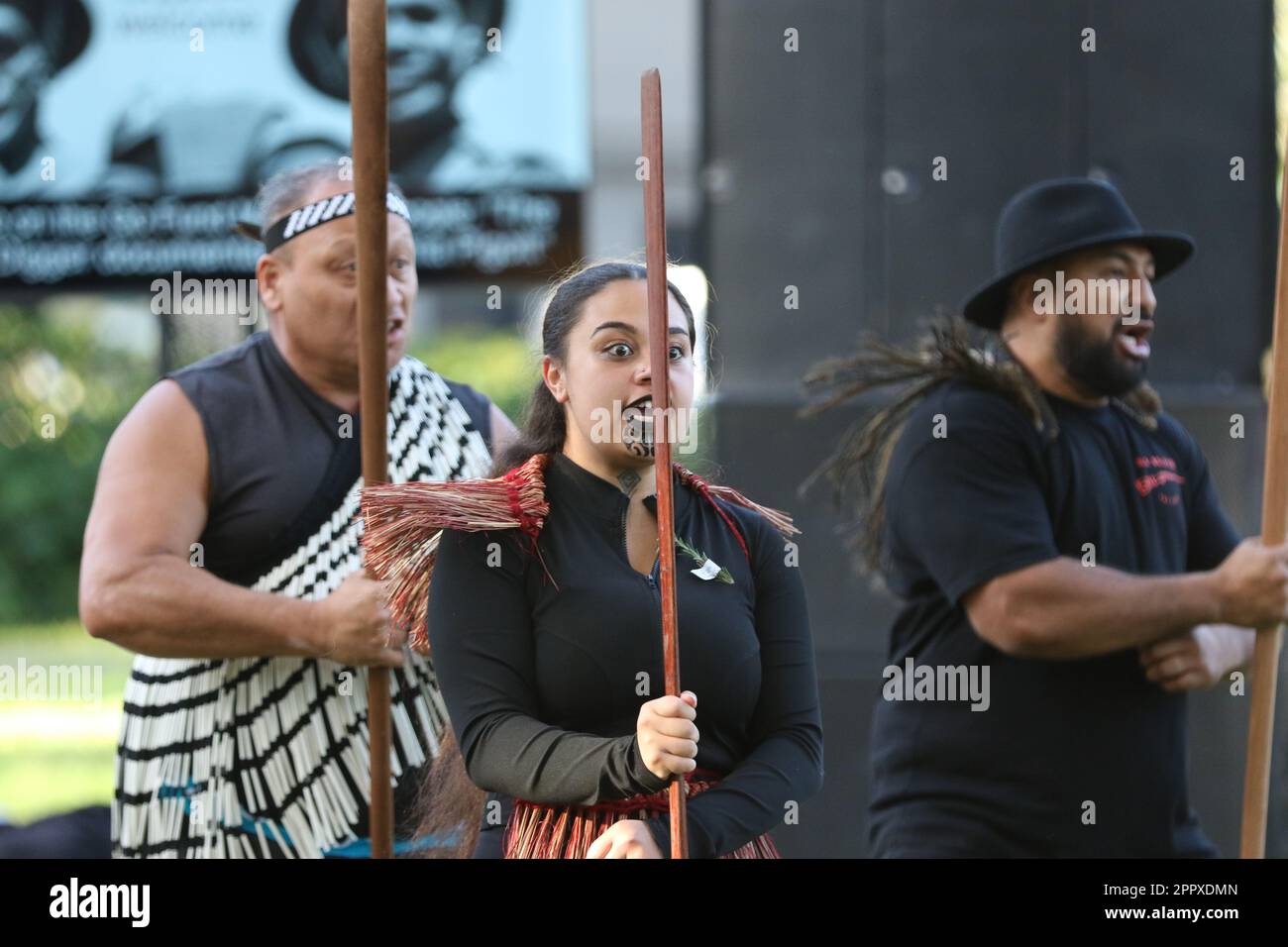 Sydney, Australia. 25th April 2023. The ANZAC Day Coloured Digger event ...