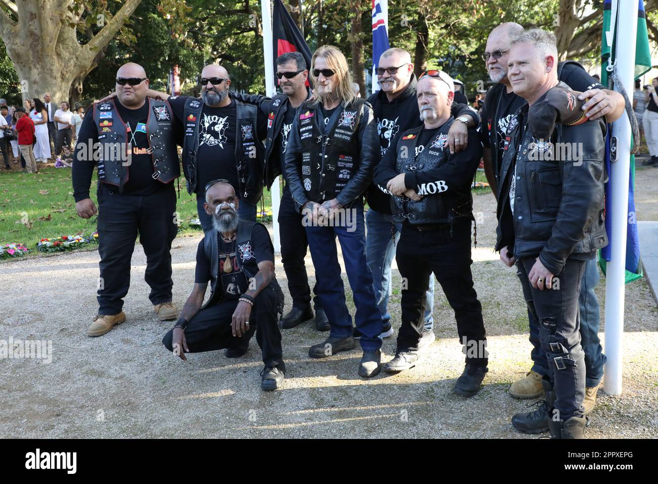 Sydney, Australia. 25th April 2023. The ANZAC Day Coloured Digger event ...